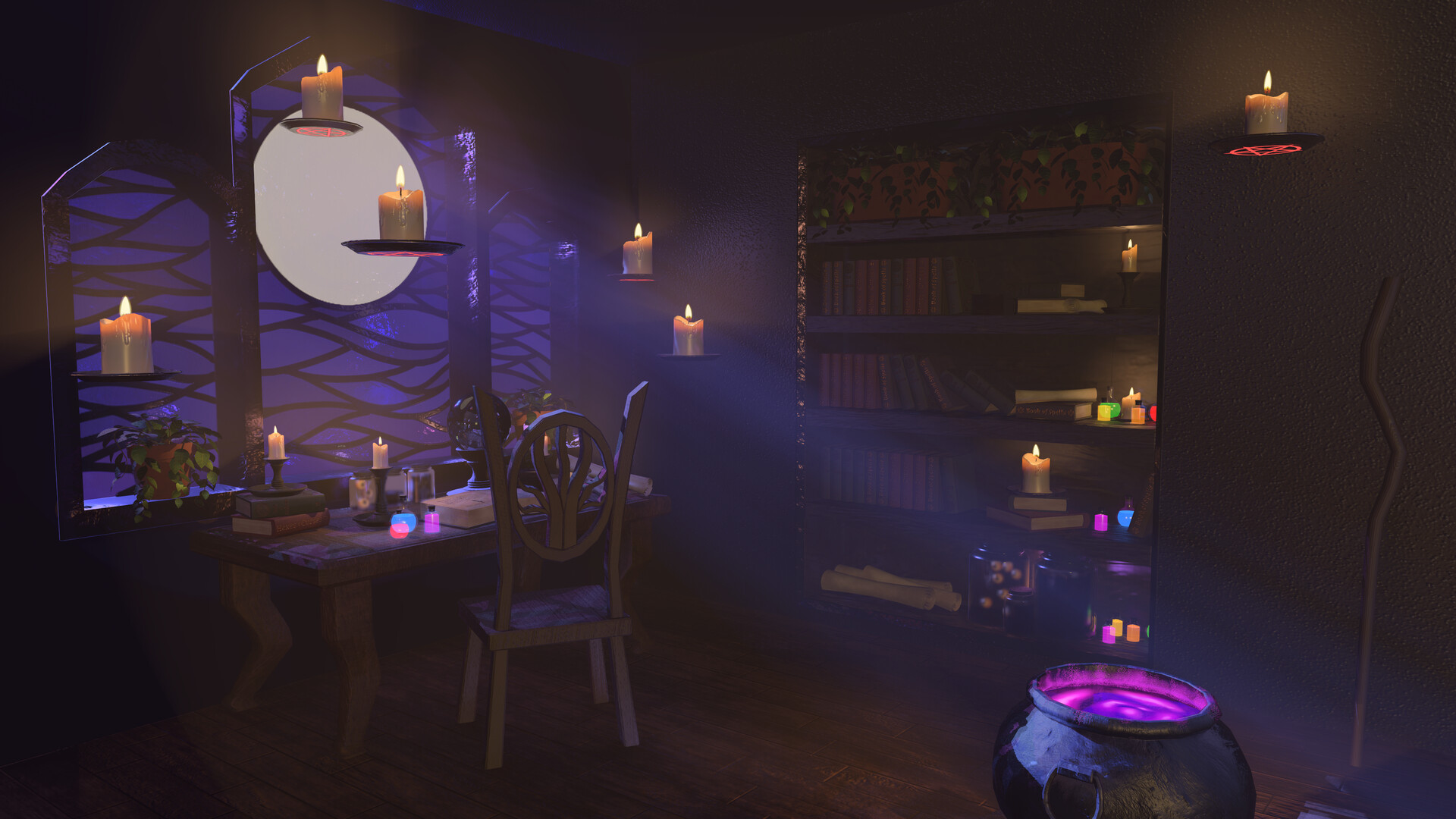 ArtStation - The Witch's Office