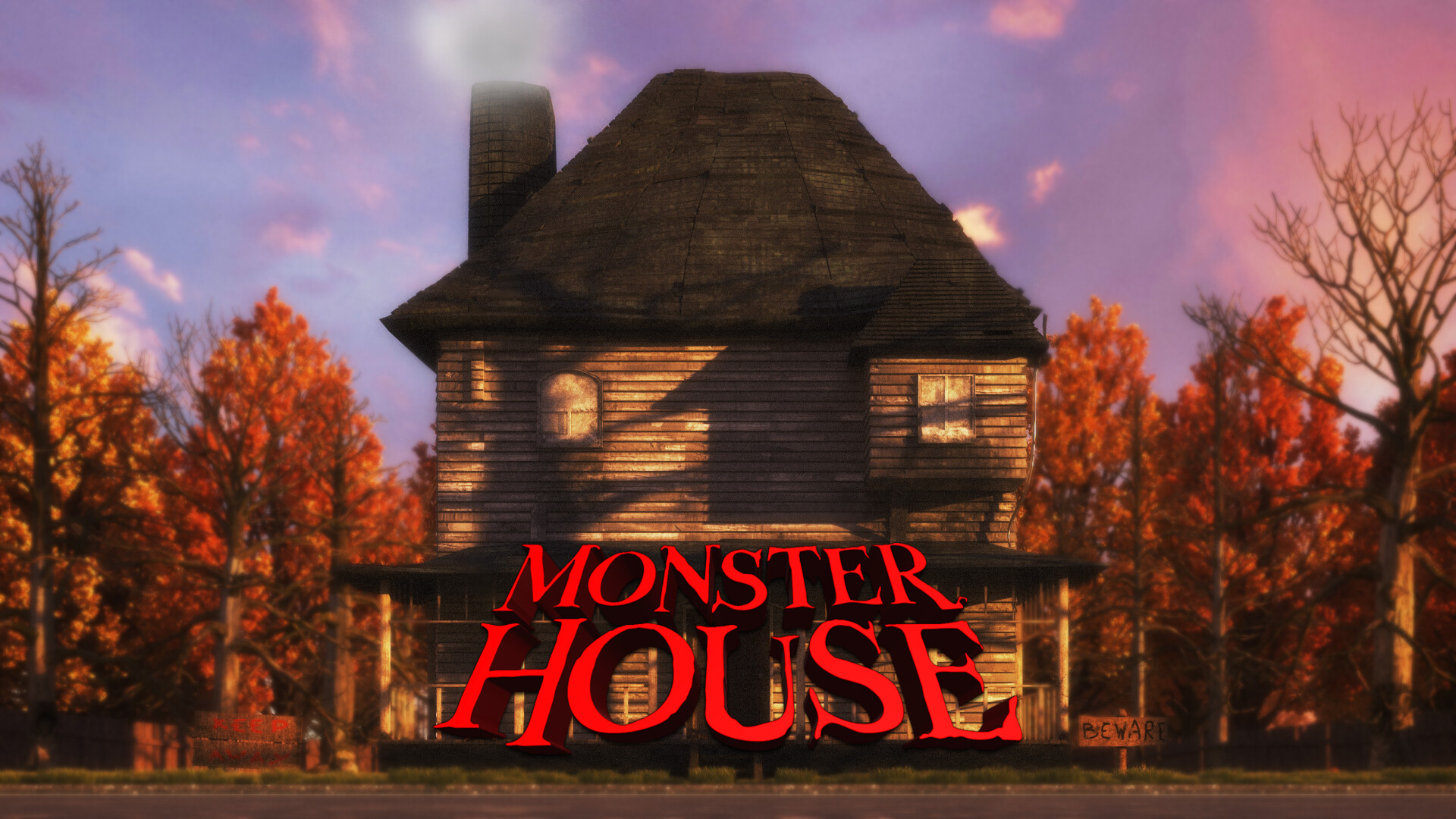 ArtStation - Monster House | Fan art Enviroment