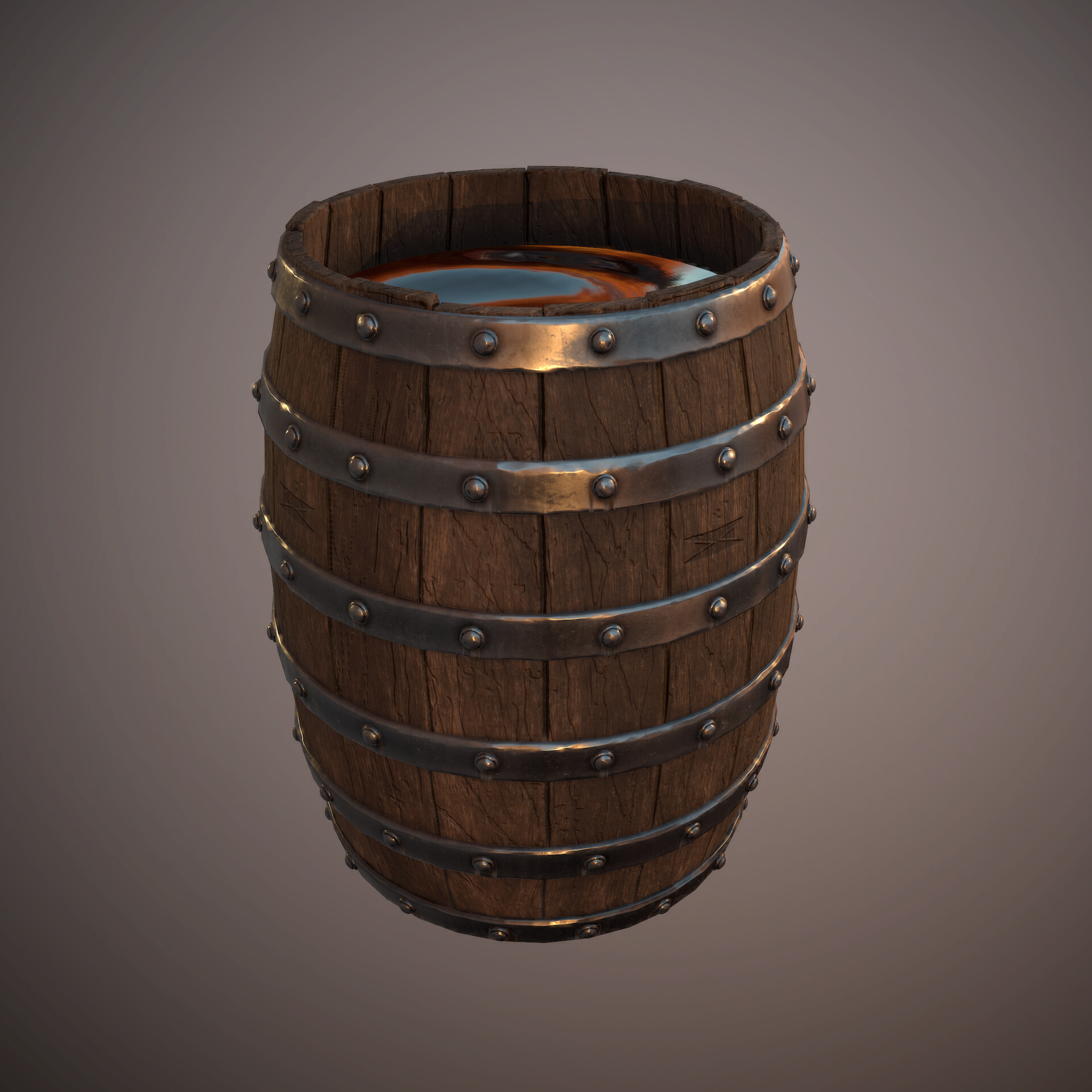 ArtStation - Baril d'huile