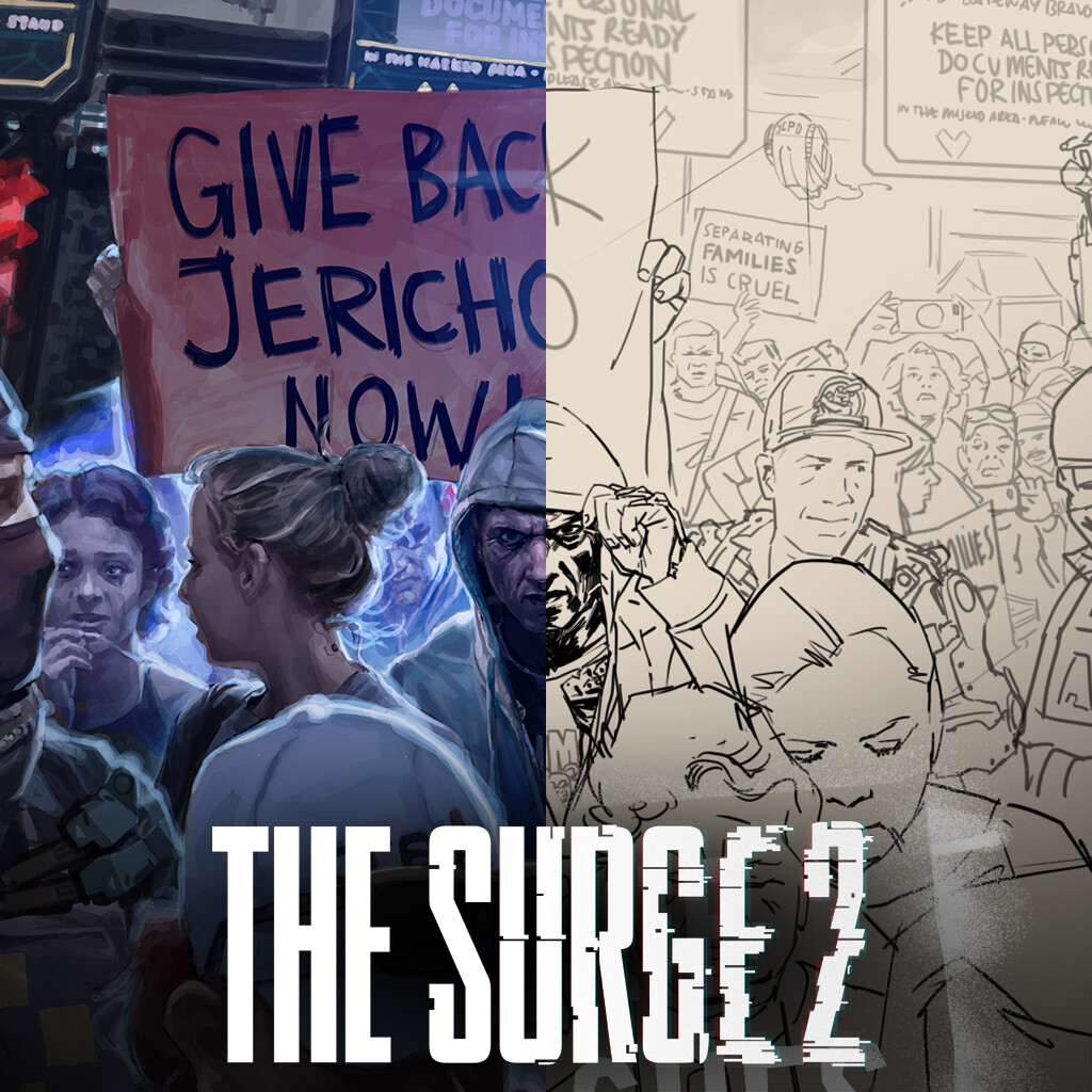 ArtStation - THE SURGE 2: Limited Edition Content (Comic, Postcards ...