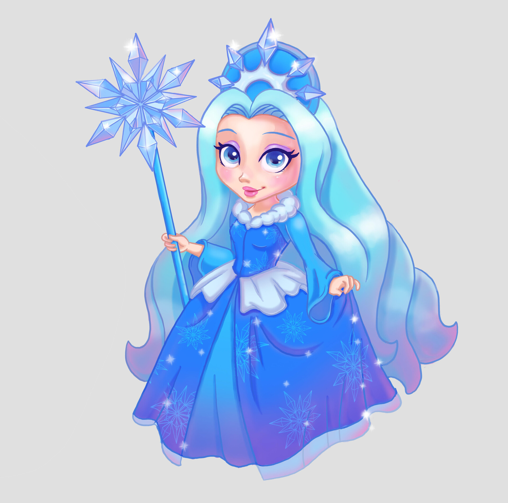 ArtStation - Ice Queen Concept Art