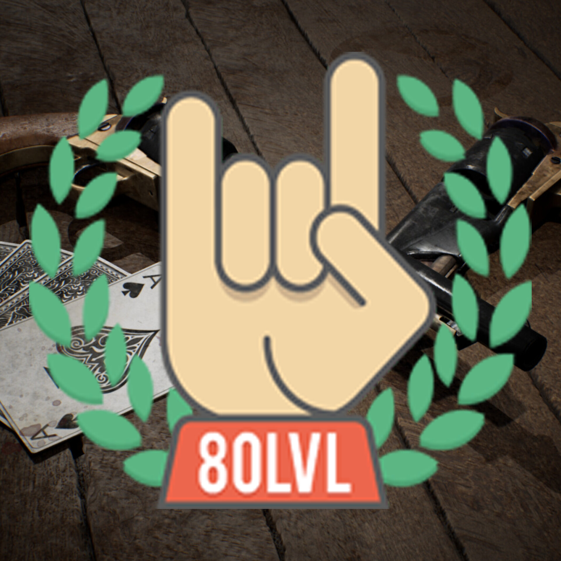 ArtStation - 80 LEVEL - Realistic Gun Production: Modeling, Texturing ...