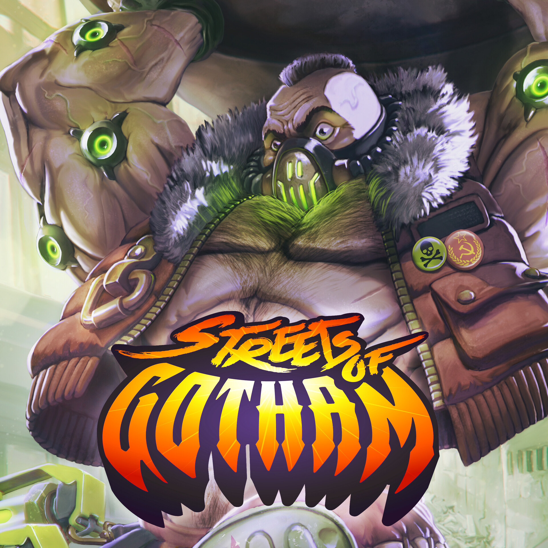 ArtStation - Streets of Gotham: Zangief / Bane