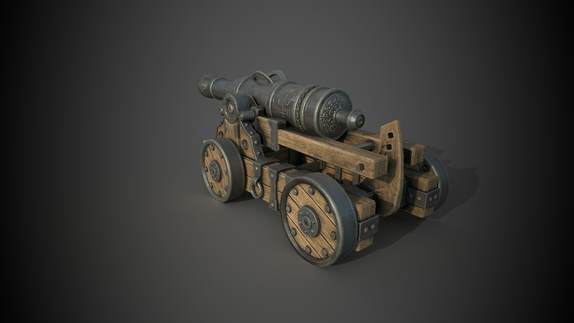 ArtStation - WarMachine Pirate Cannon (2016)