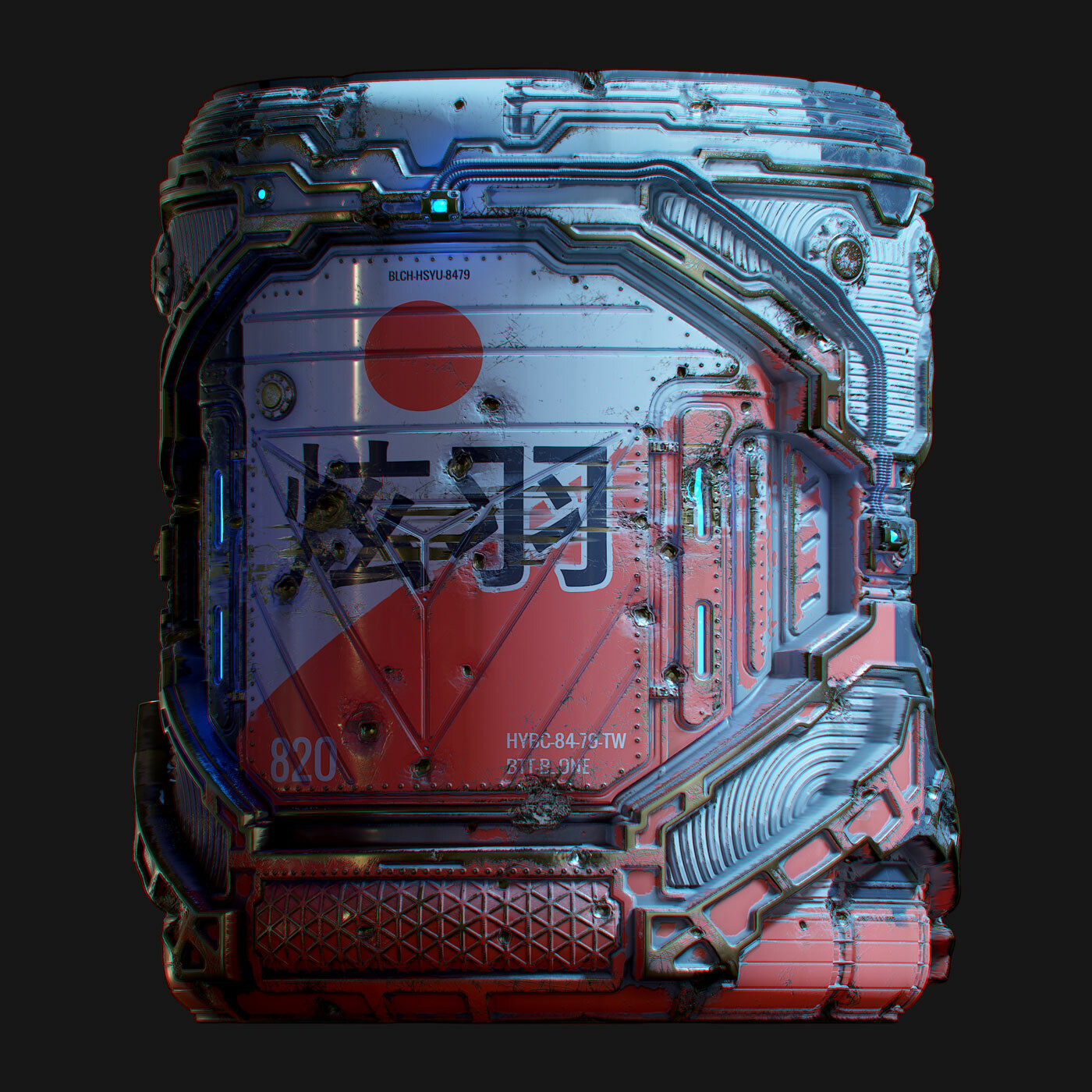 ArtStation - Sci-fi Hangar Door