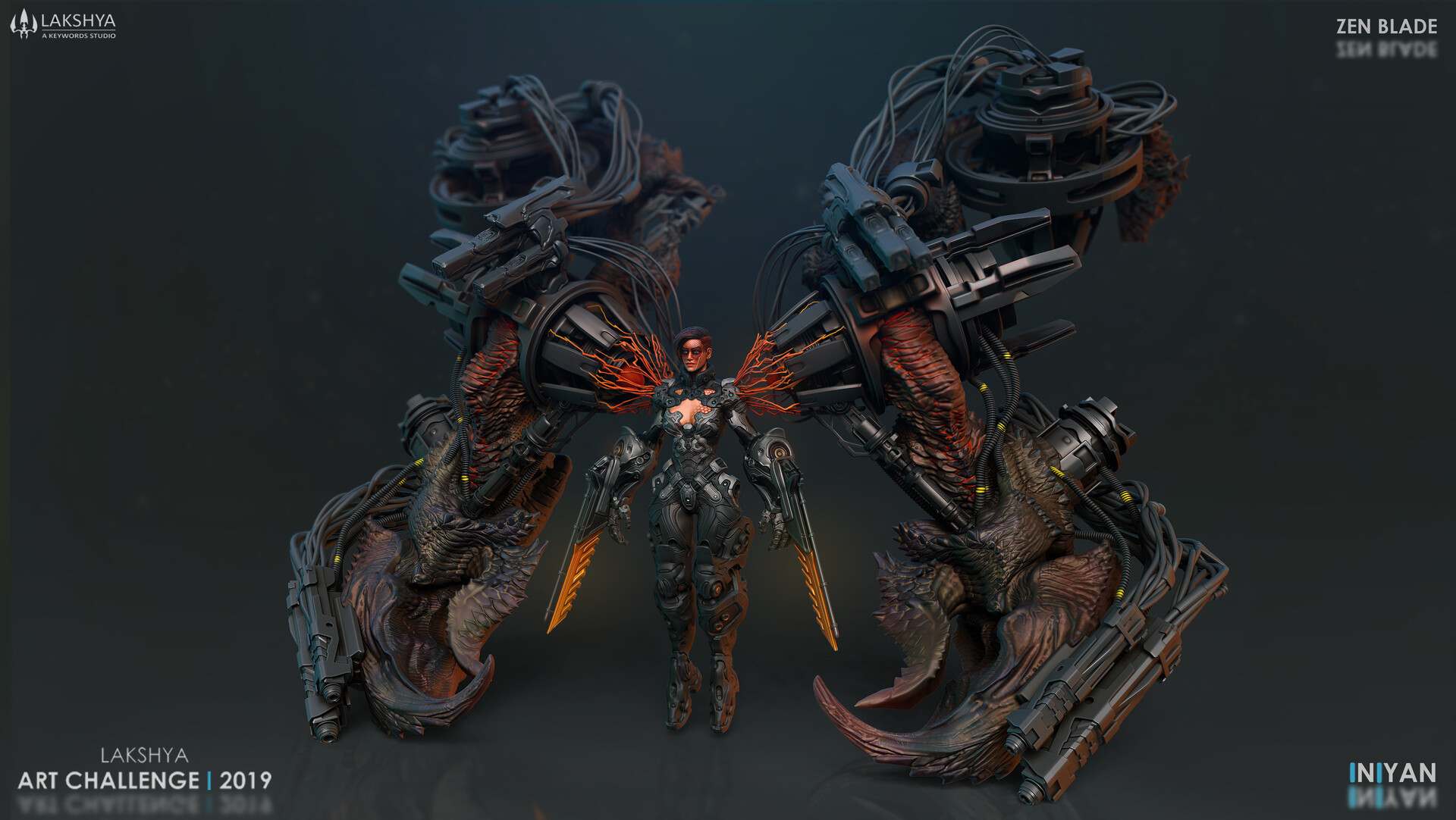 ArtStation - ZEN BLADE aka ELECTRIC LEILA