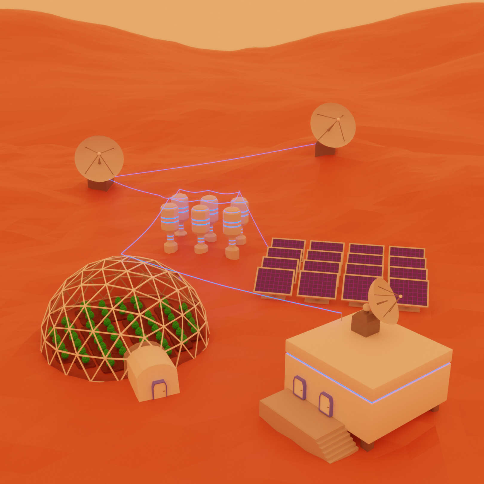 ArtStation - Colonize Mars!