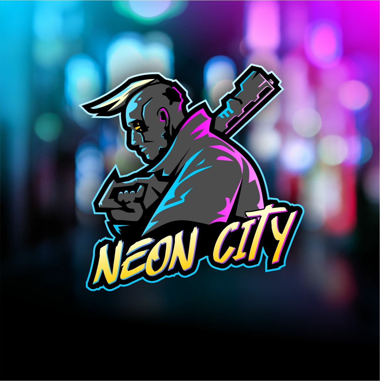 ArtStation - Neon city