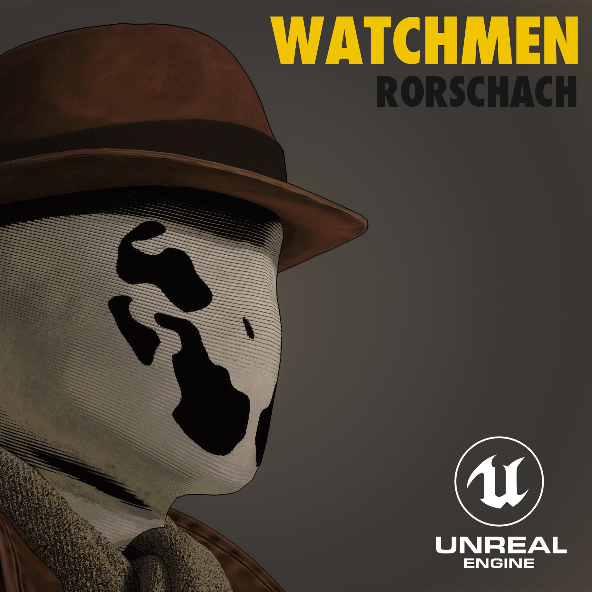 ArtStation - Rorschach - Watchmen