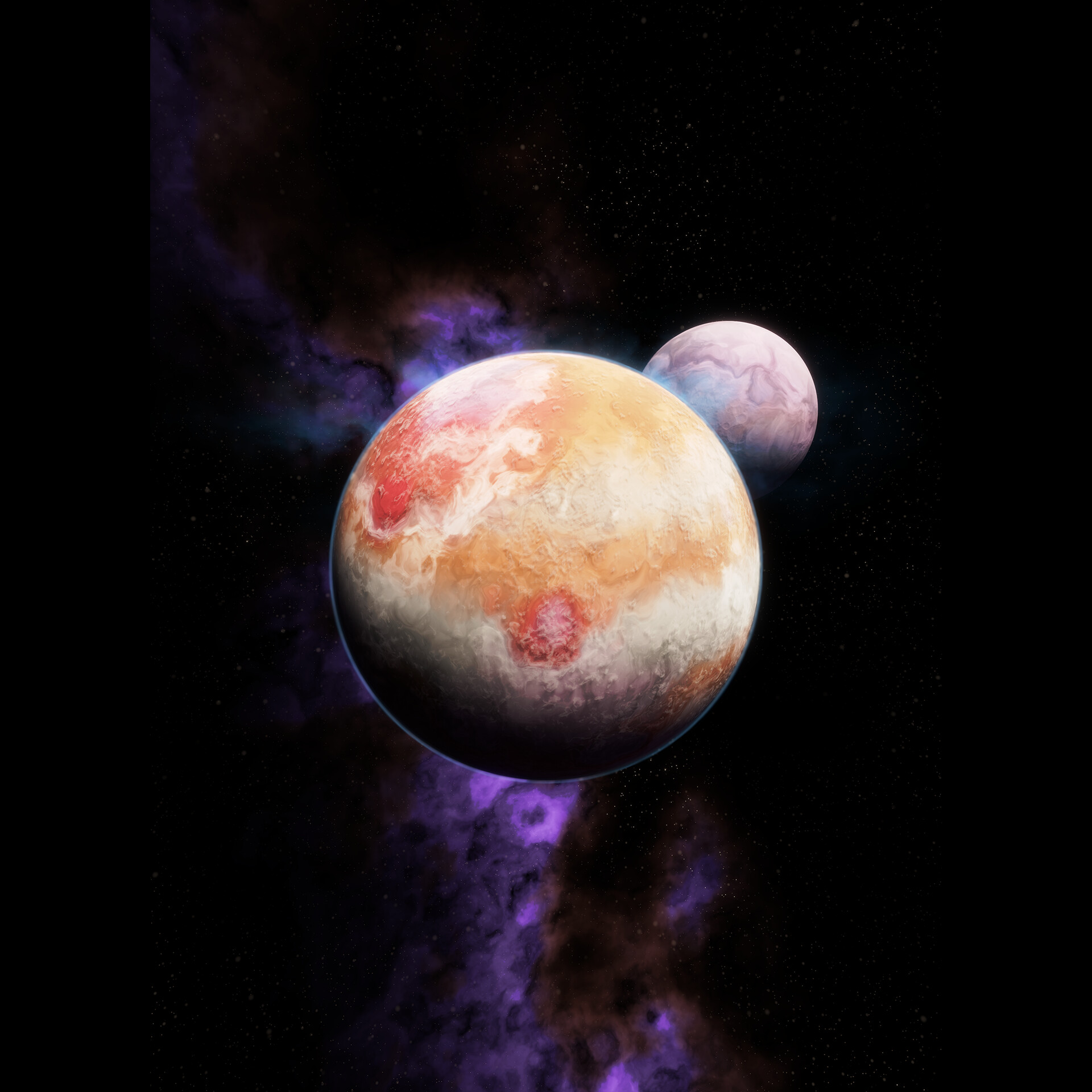 ArtStation - Planets and Nebulas