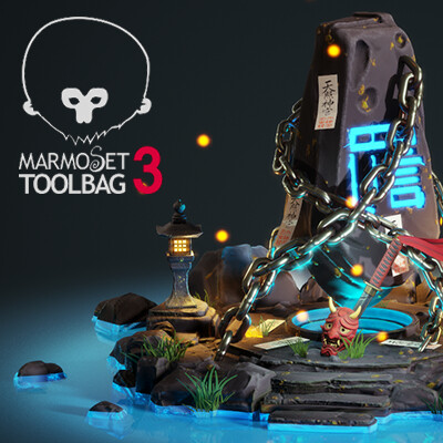 ArtStation - Stylized cursed altar - RealTime