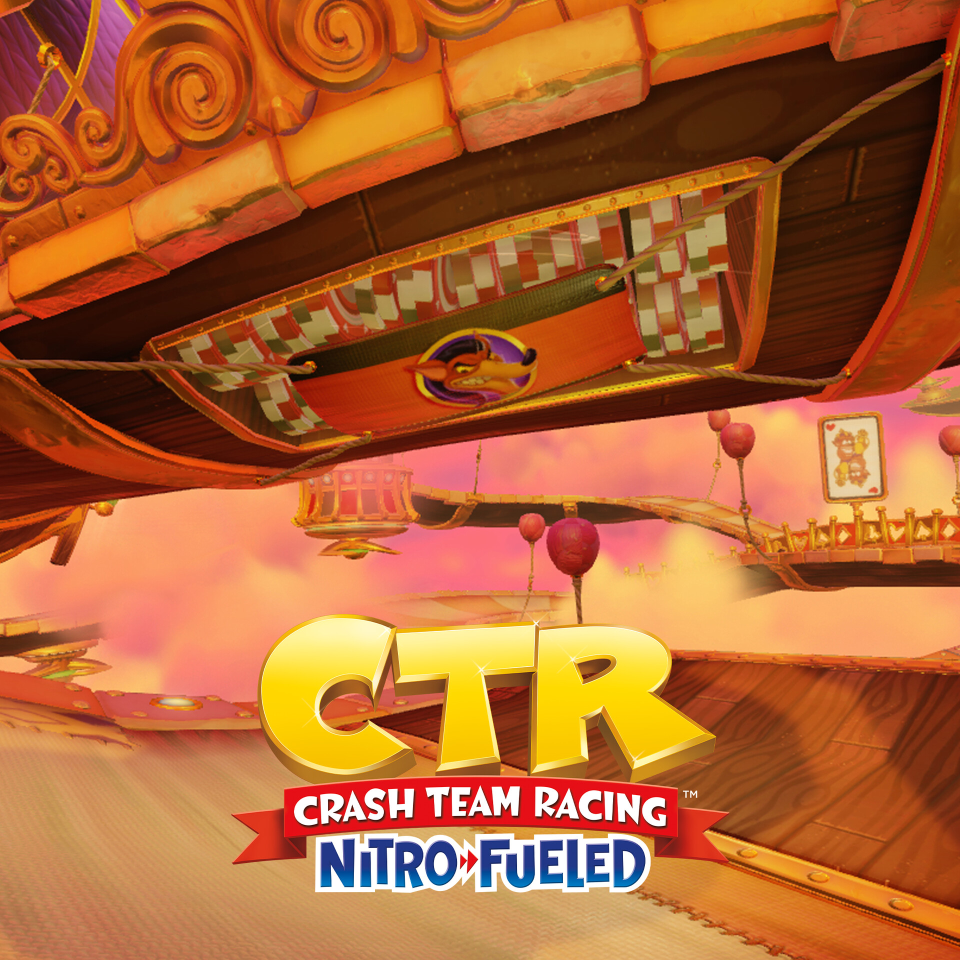 ArtStation - Hot Air Skyway - Crash Team Racing Nitro Fueled