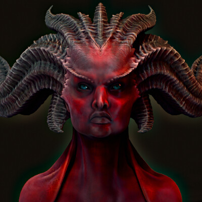 ArtStation - Lilith, Diablo IV