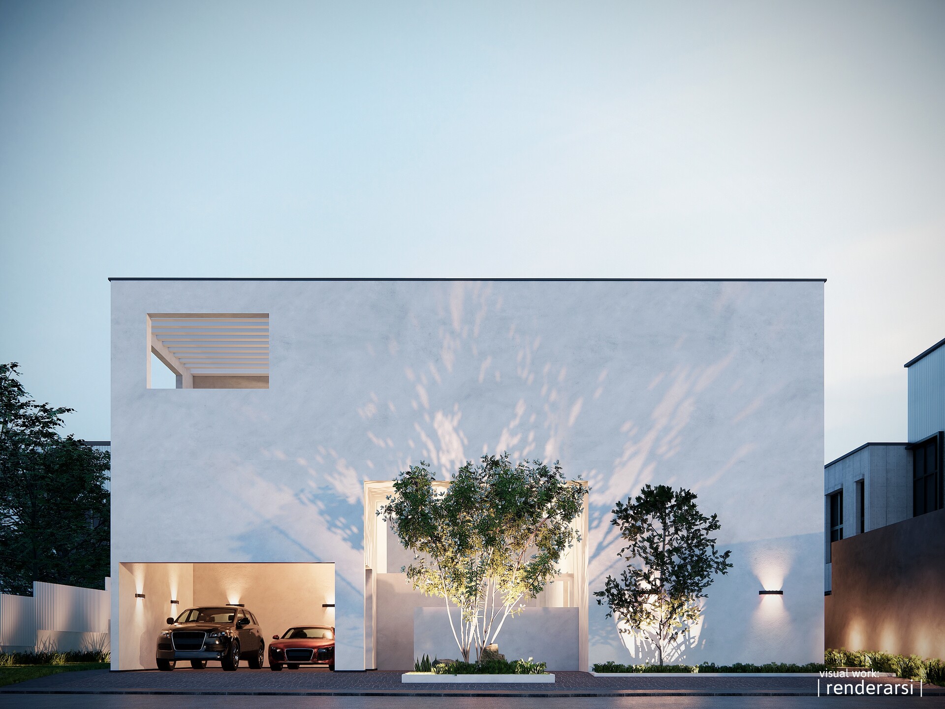 ArtStation - Ombra house - mexico