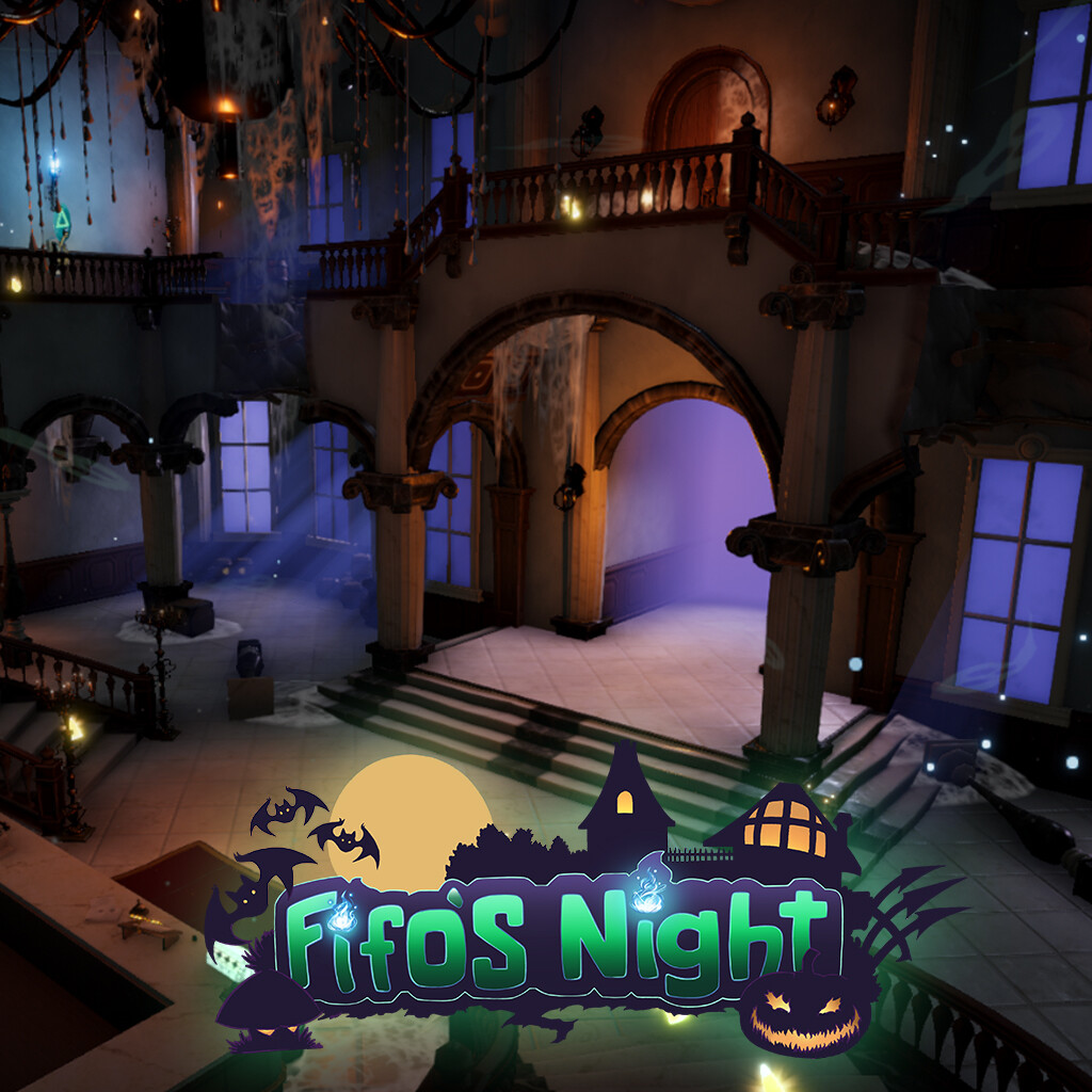 ArtStation - Hall - Fifo's Night