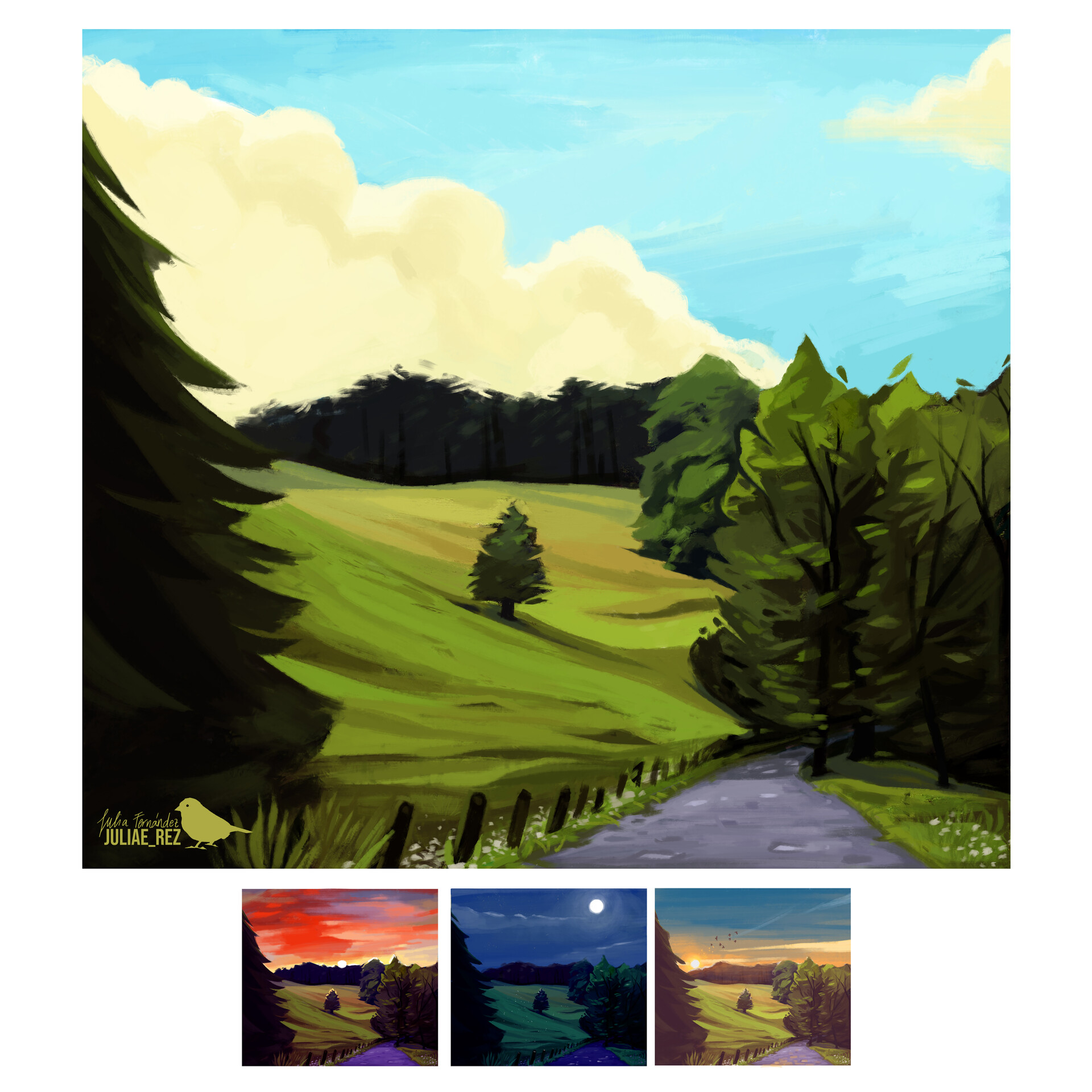 ArtStation - Landscape - Concept Art