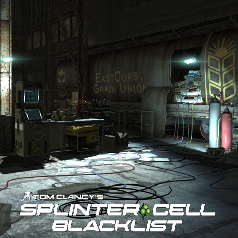 ArtStation - Splinter Cell: Blacklist (map: Silo)
