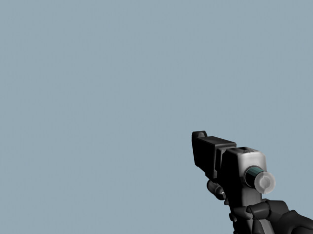 ArtStation - Cyberpunk Gun Animations