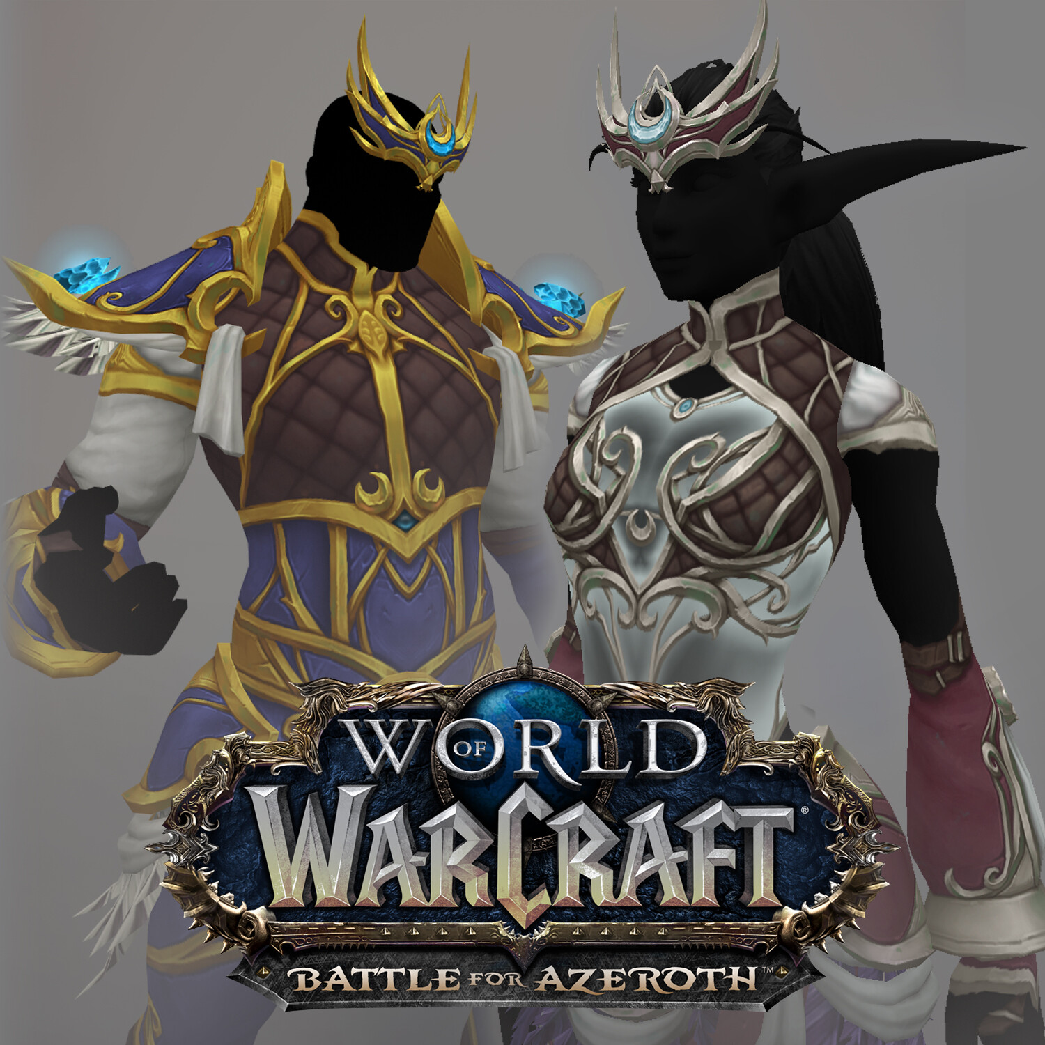 ArtStation - Warcraft - BfA - Night Elf Cloth Warfront Armor