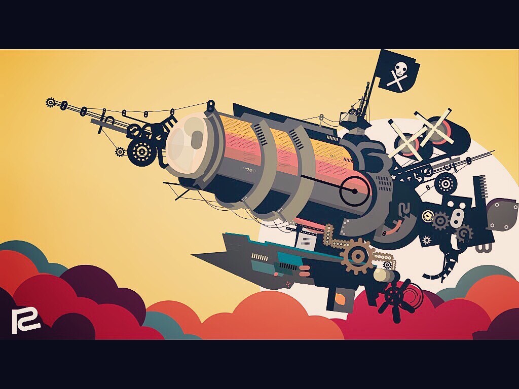 ArtStation - Geometric shapes ships