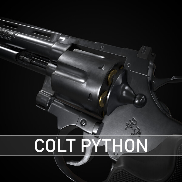 ArtStation - Colt Python .357