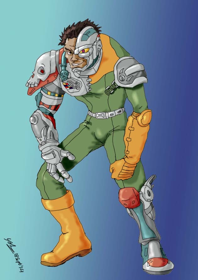 ArtStation - Cyborg Pengkor