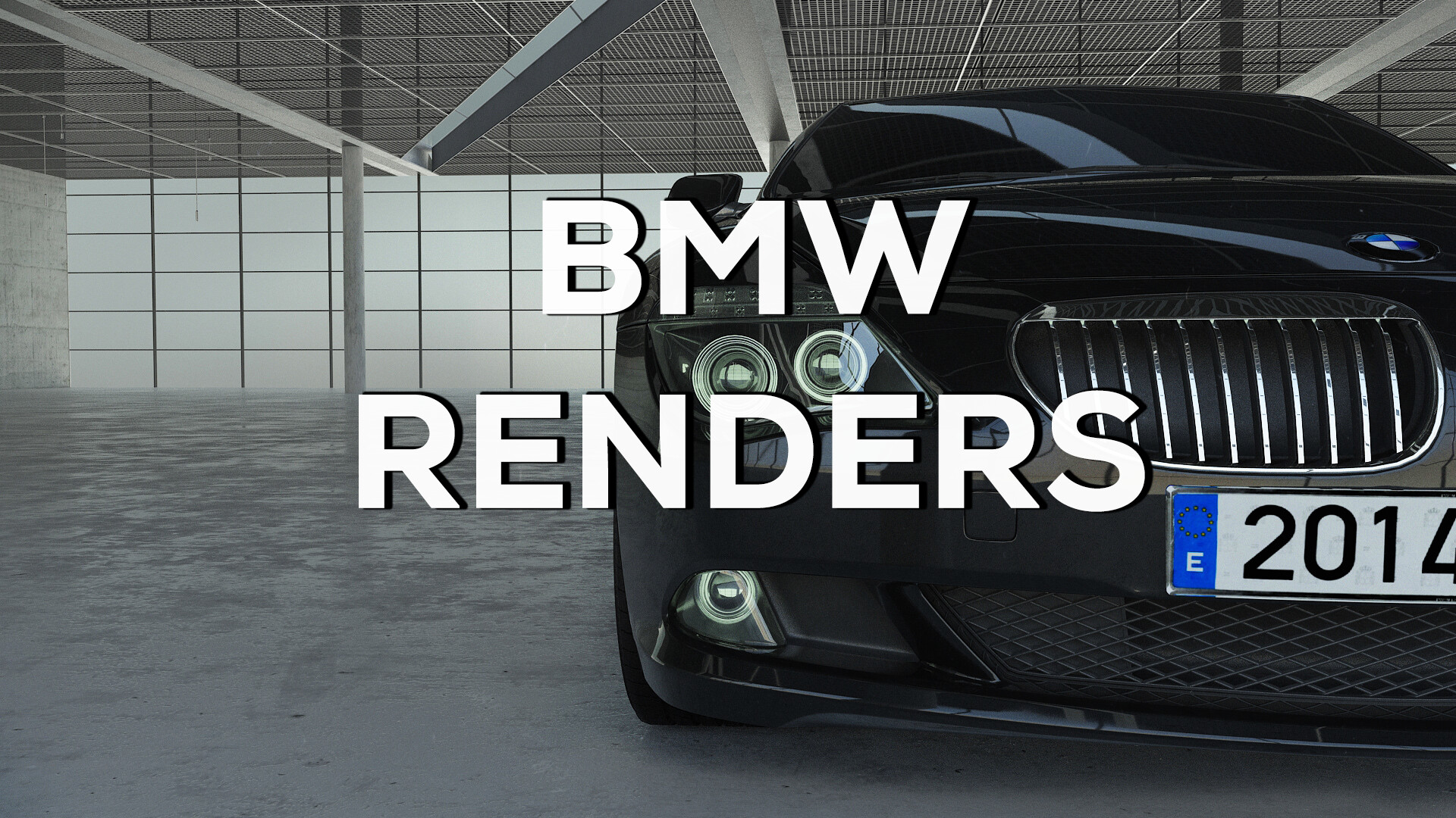 ArtStation - BMW Car Model - Vehicle Design