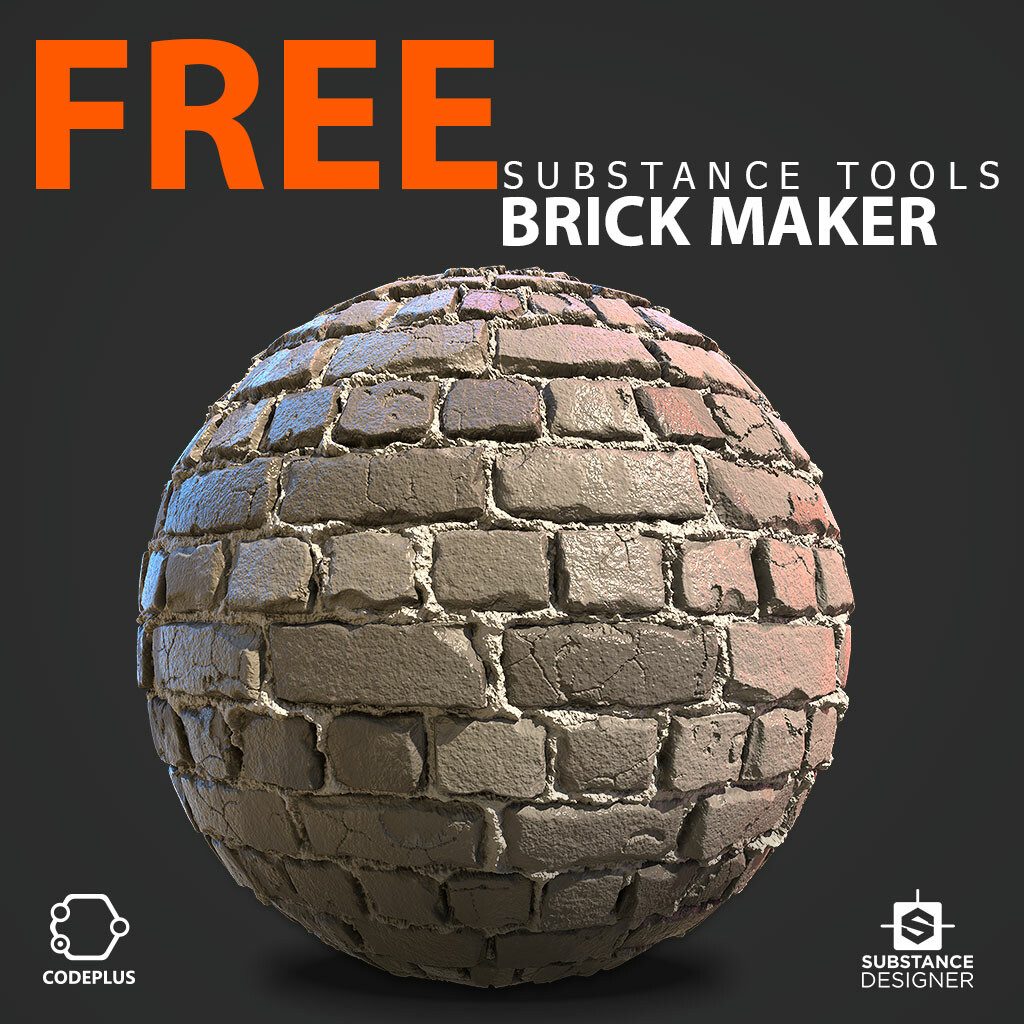 Hamidreza Afshari - Brick Maker - Substance Designer