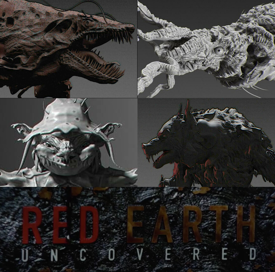 ArtStation - Various 3D Sketches of Creature Designs for an Upcoming ...