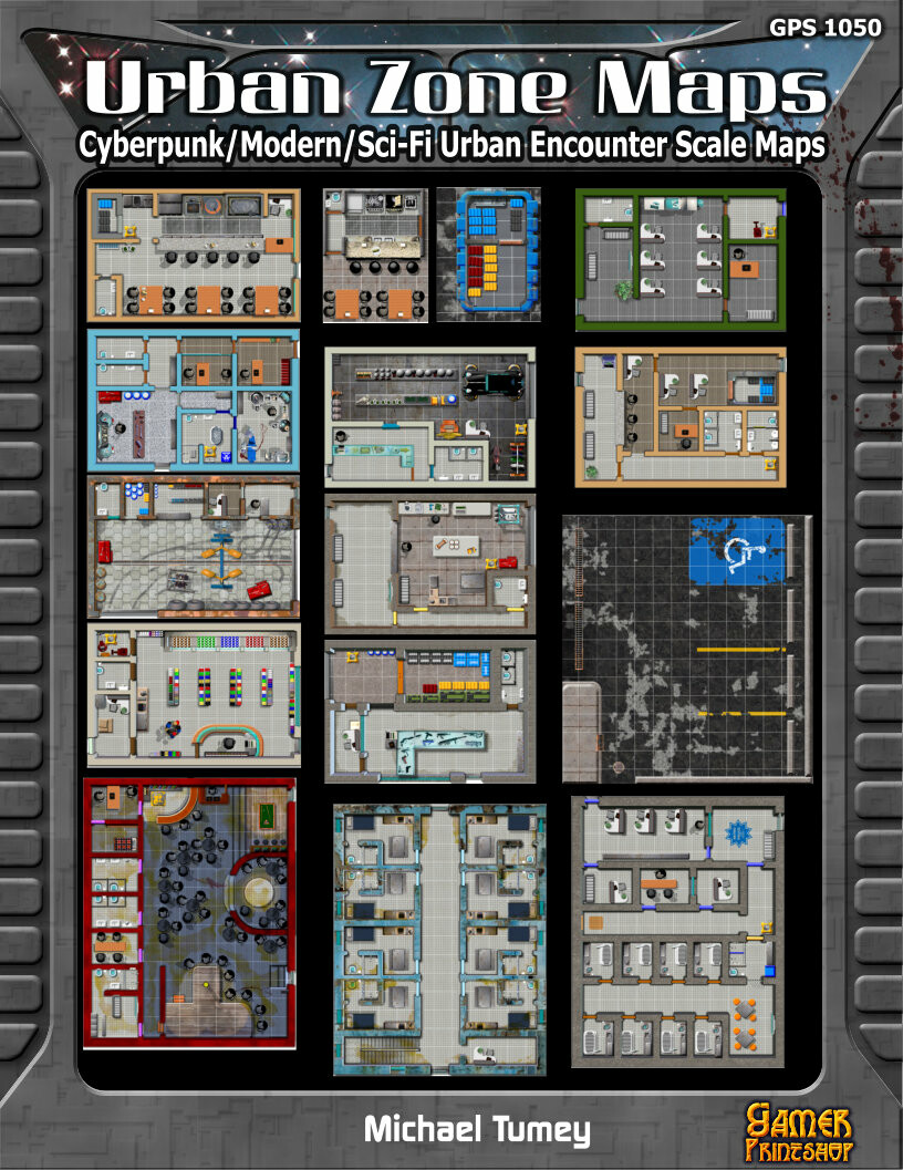 ArtStation - Urban Zone Maps