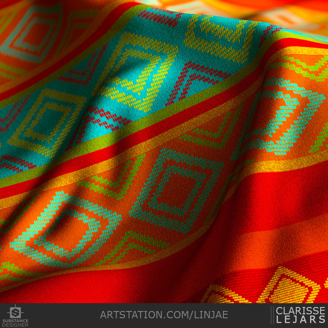 ArtStation - Peruvian Fabric Material