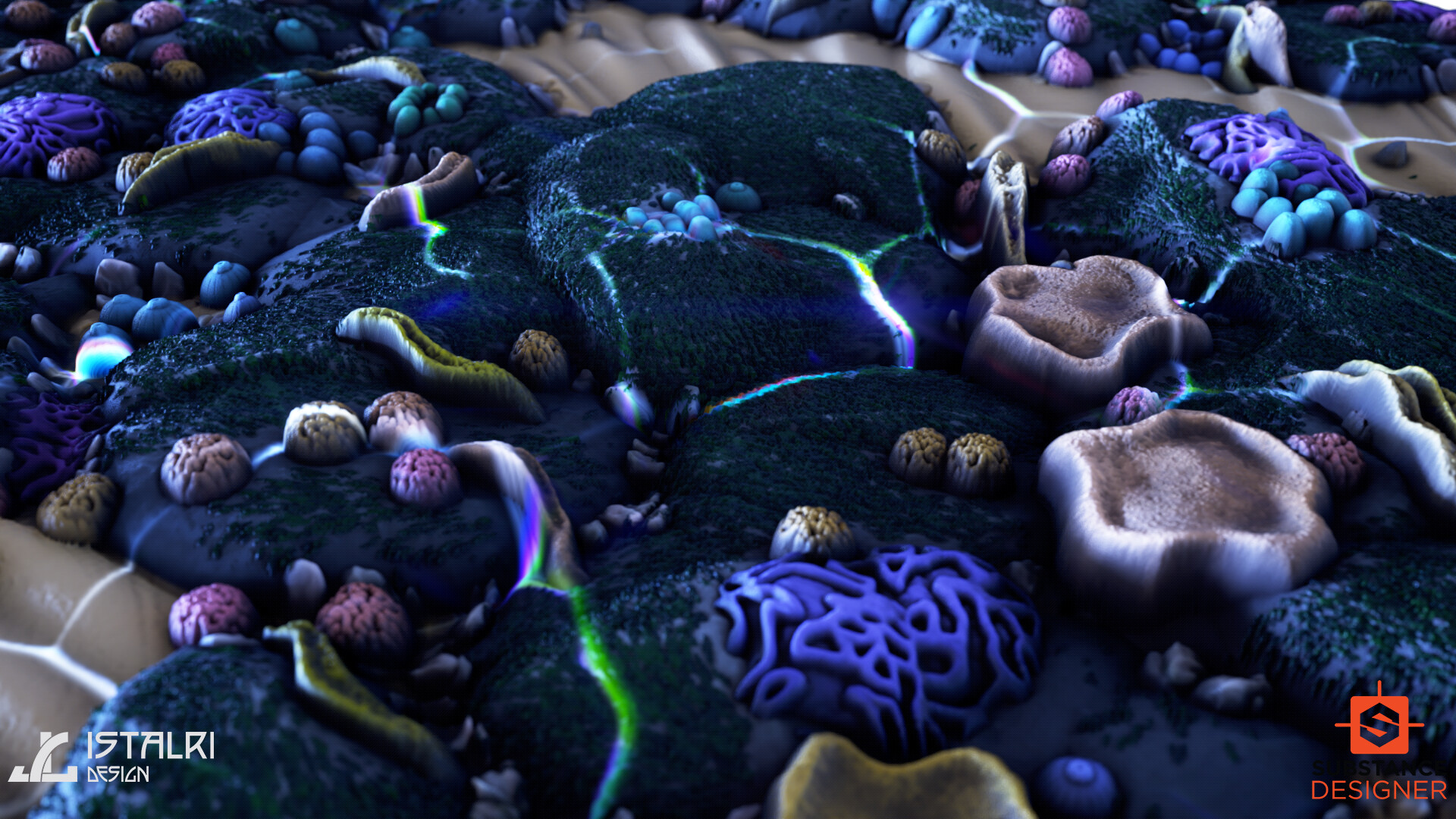 ArtStation - Nodevember 08 Coral