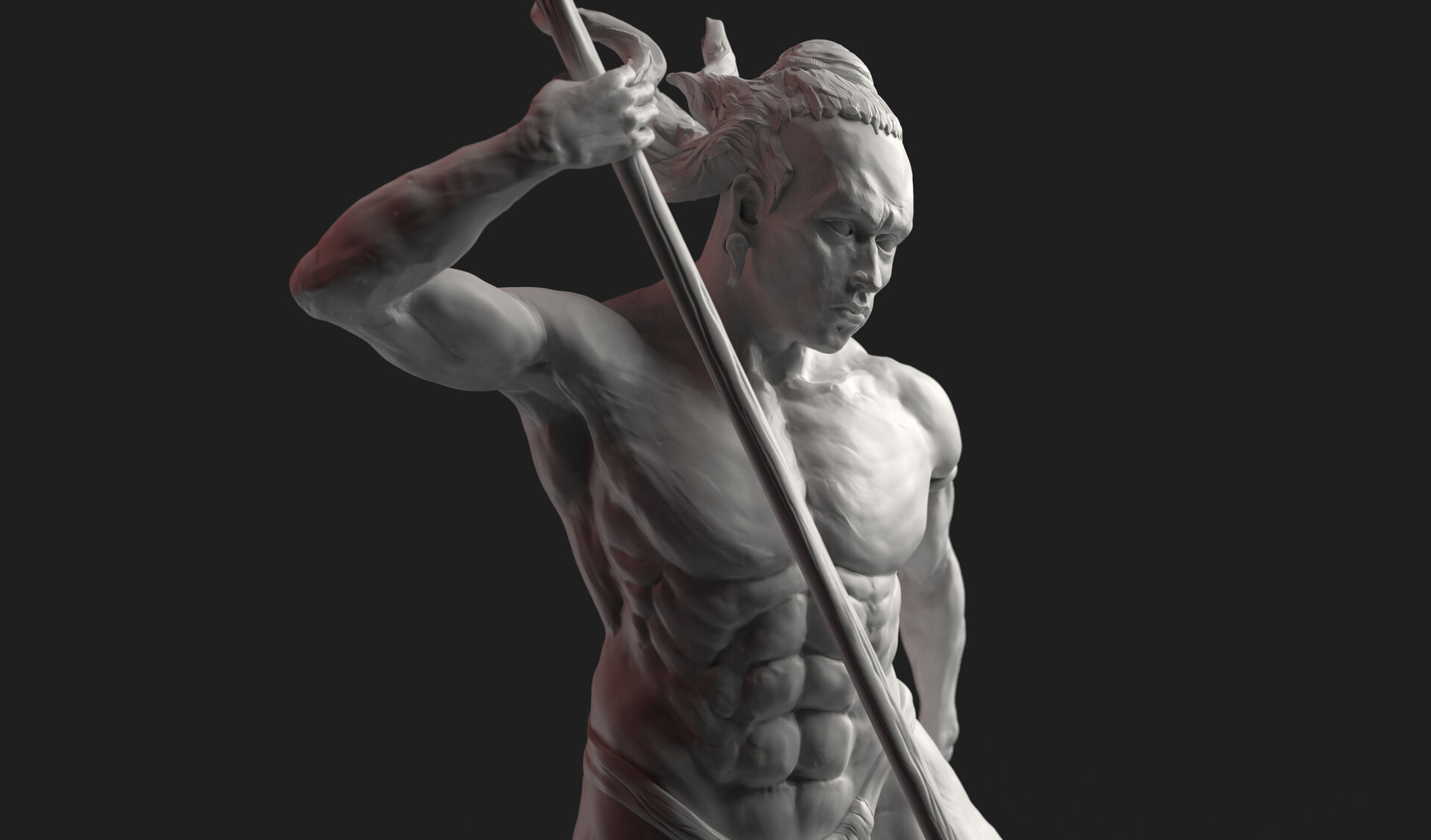 ArtStation - Aztec warrior