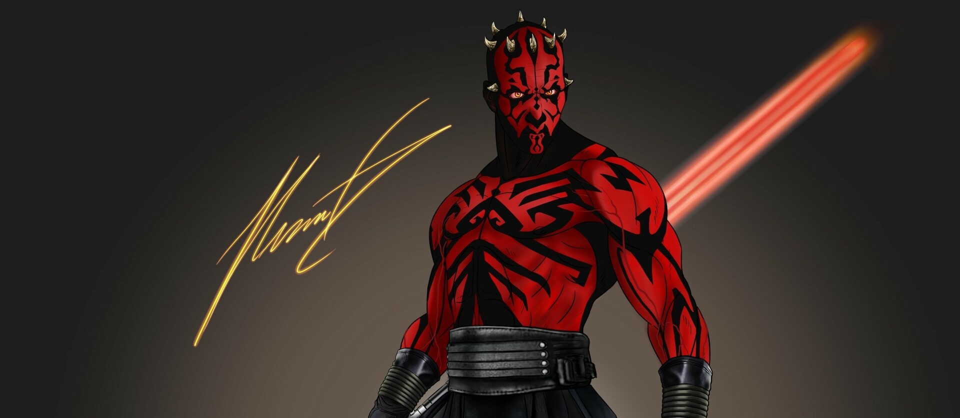 ArtStation - Concept art Darth Maul