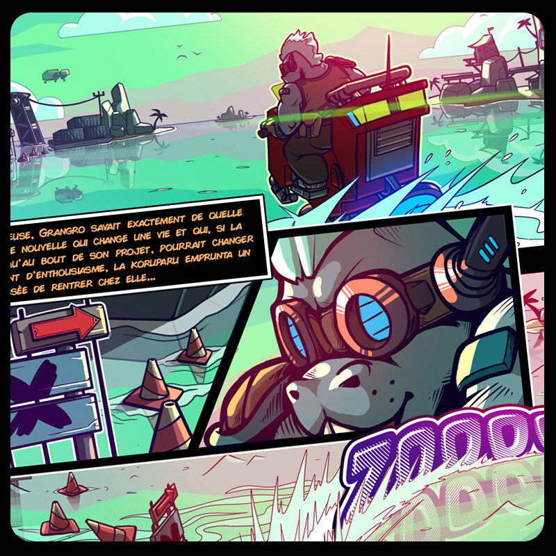 ArtStation - Star Connection - Comics 1