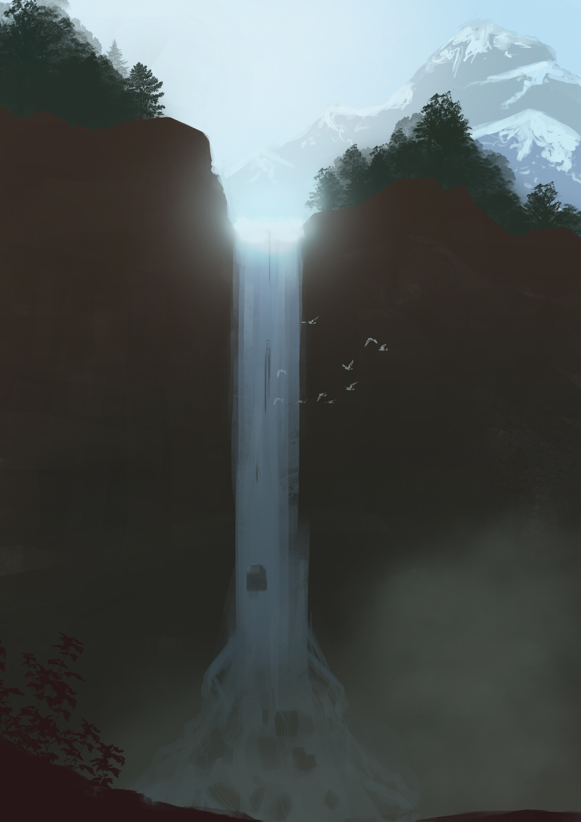 ArtStation - Waterfall