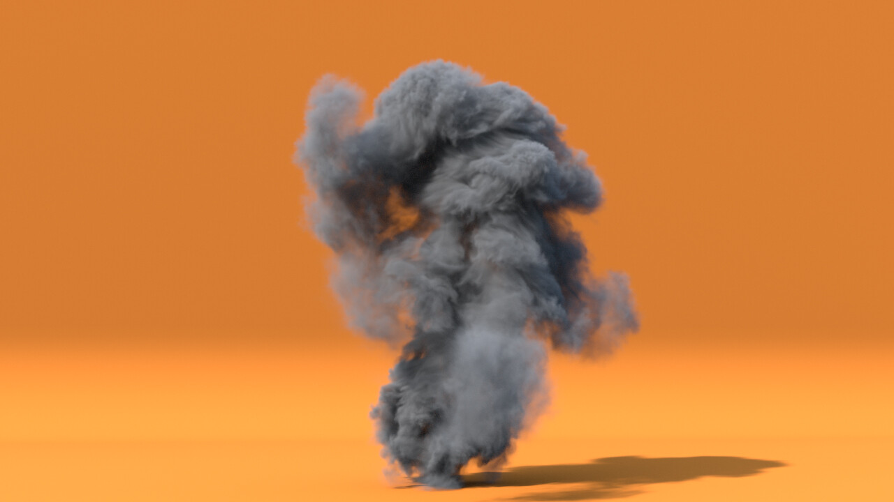 ArtStation - First Pyro Simulation