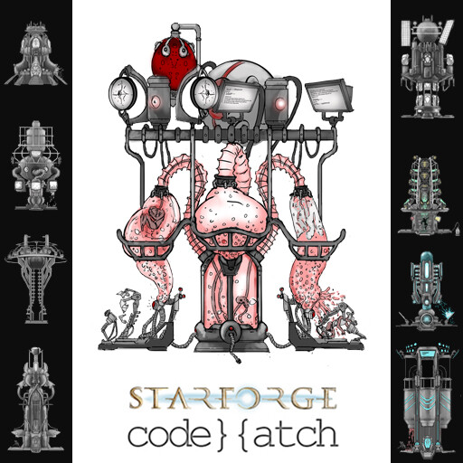 ArtStation - Starforge: Vat designs