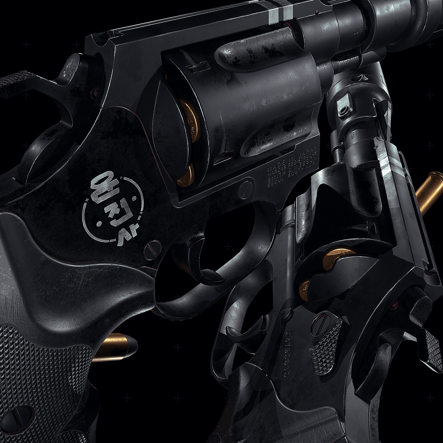 ArtStation - J-Police M37 Revolver - DRIVER