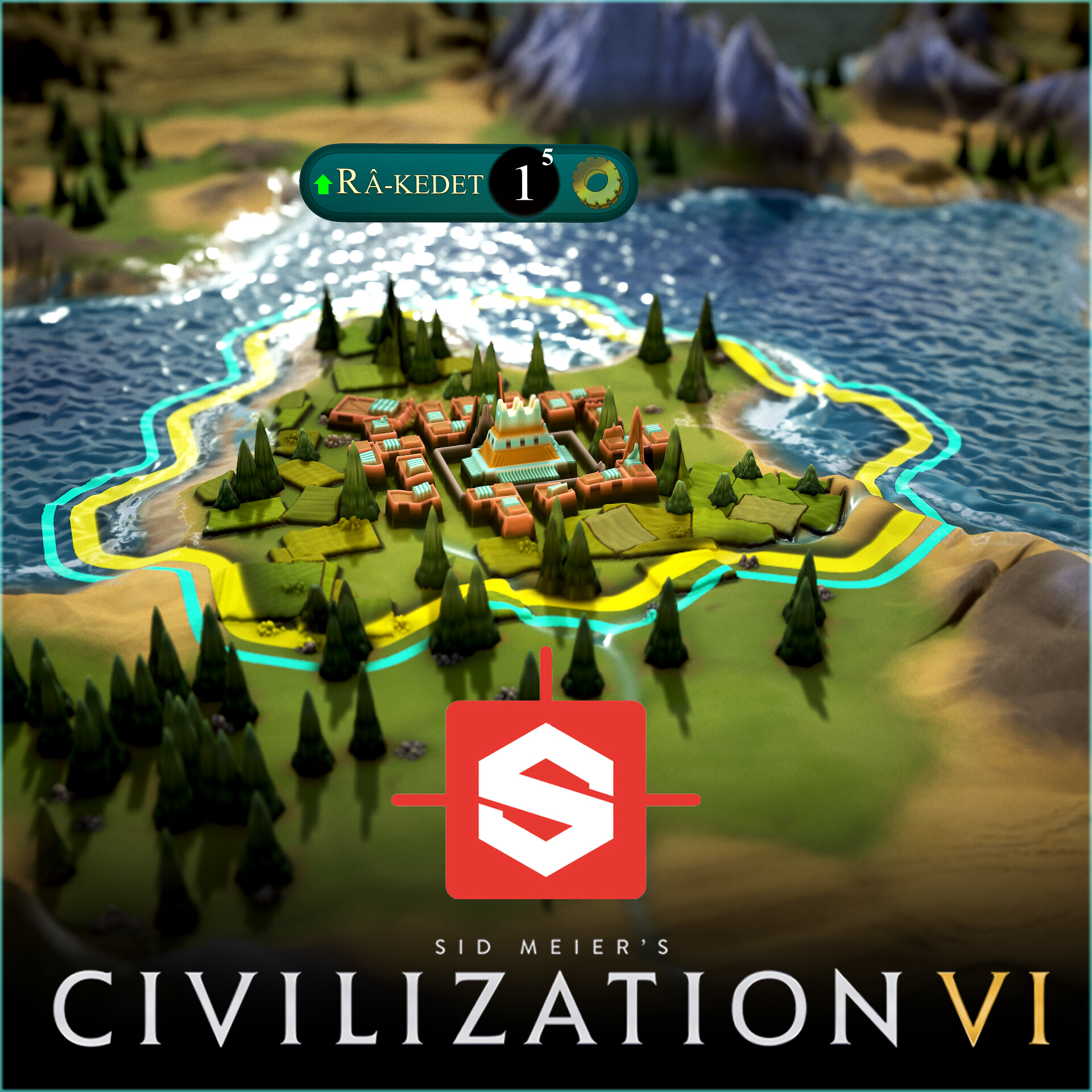 ArtStation - Civilization VI 100% Substance Designer -Fan Art-
