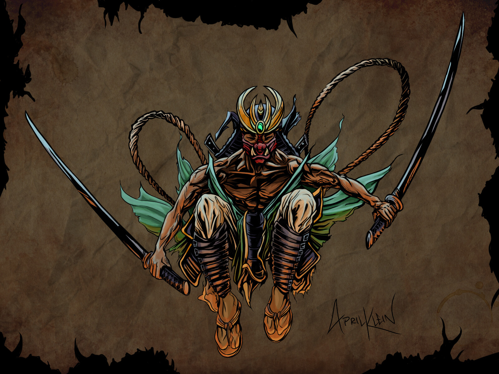 ArtStation - Scarab Samurai