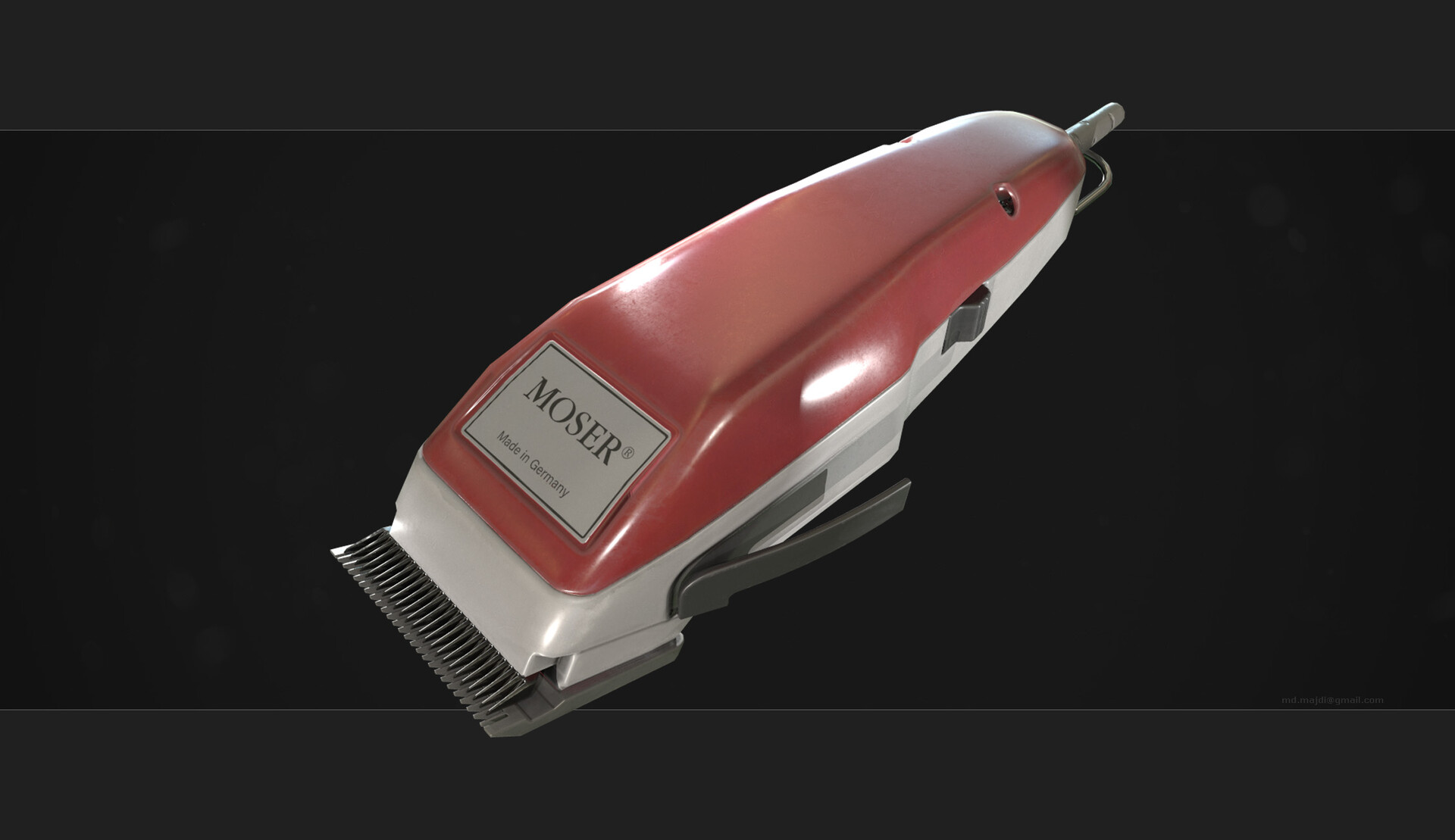 ArtStation - Moser Hair Cliper 1400 Classic
