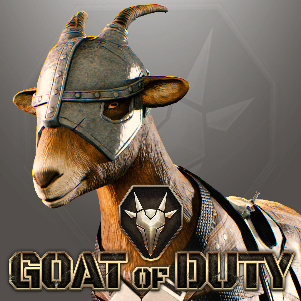 ArtStation - Goat of Duty - Fus Ro Goat