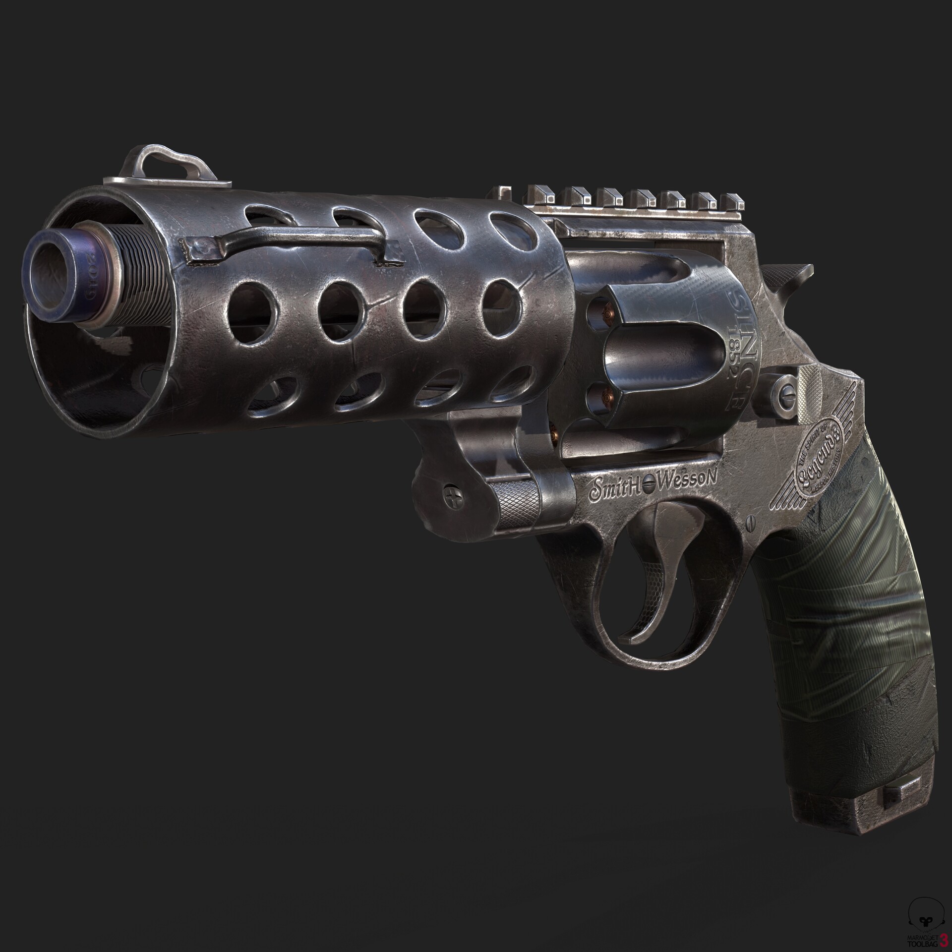 ArtStation - Makeshift Revolver