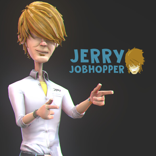 ArtStation - Jerry Jobhopper characters
