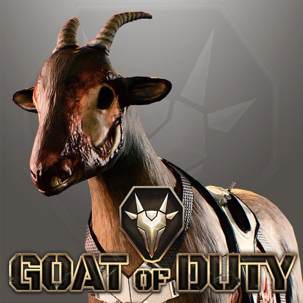 ArtStation - Zombie Goat - Goat of Duty