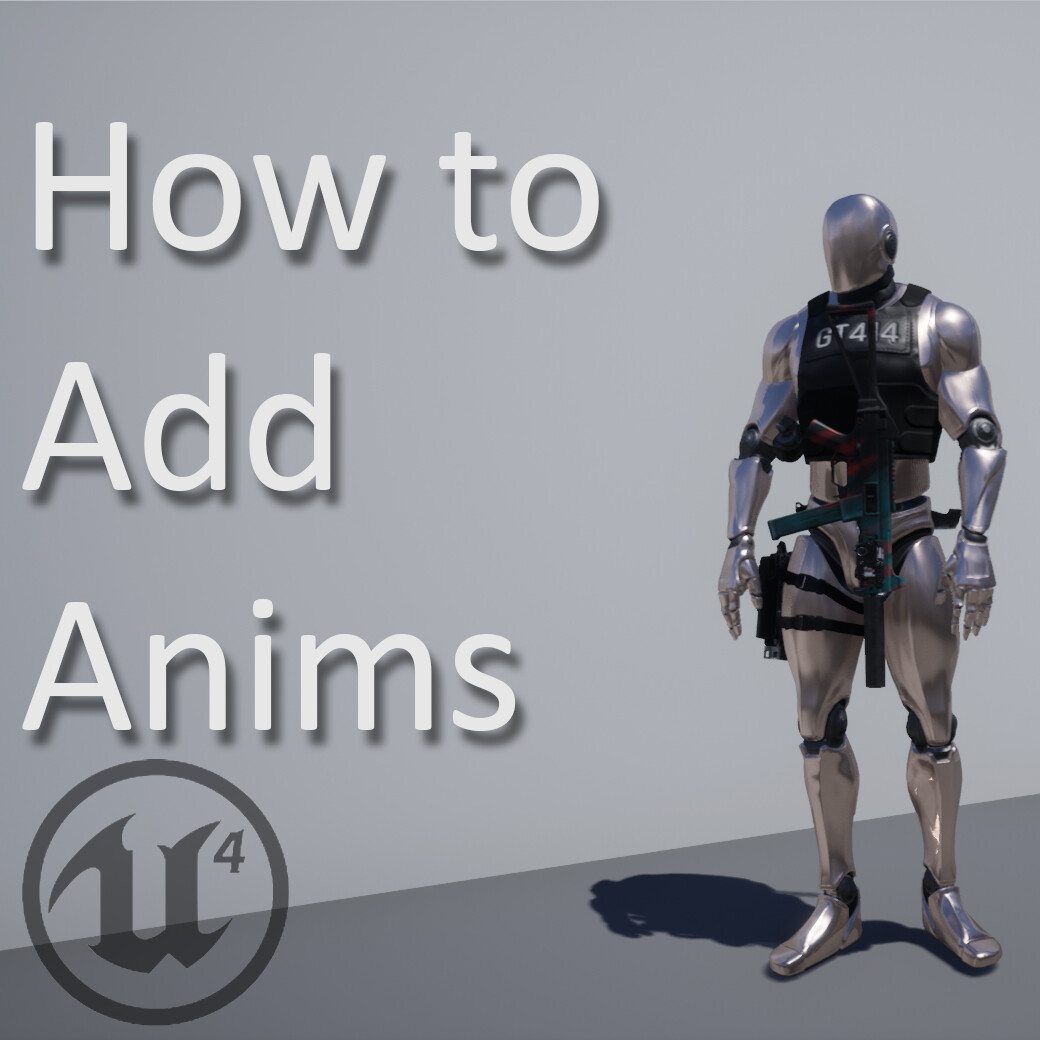 ArtStation - [UE4 Tutorial] Adding Marketplace Animations