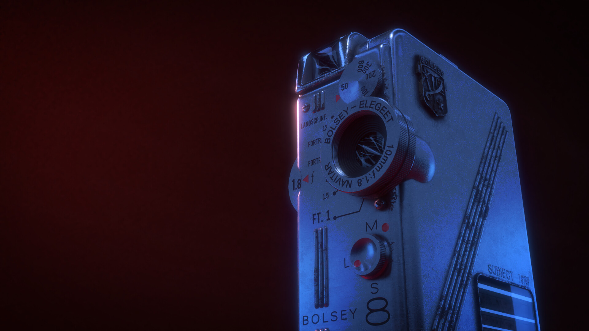 ArtStation - Bolsey 8mm subminiature camera