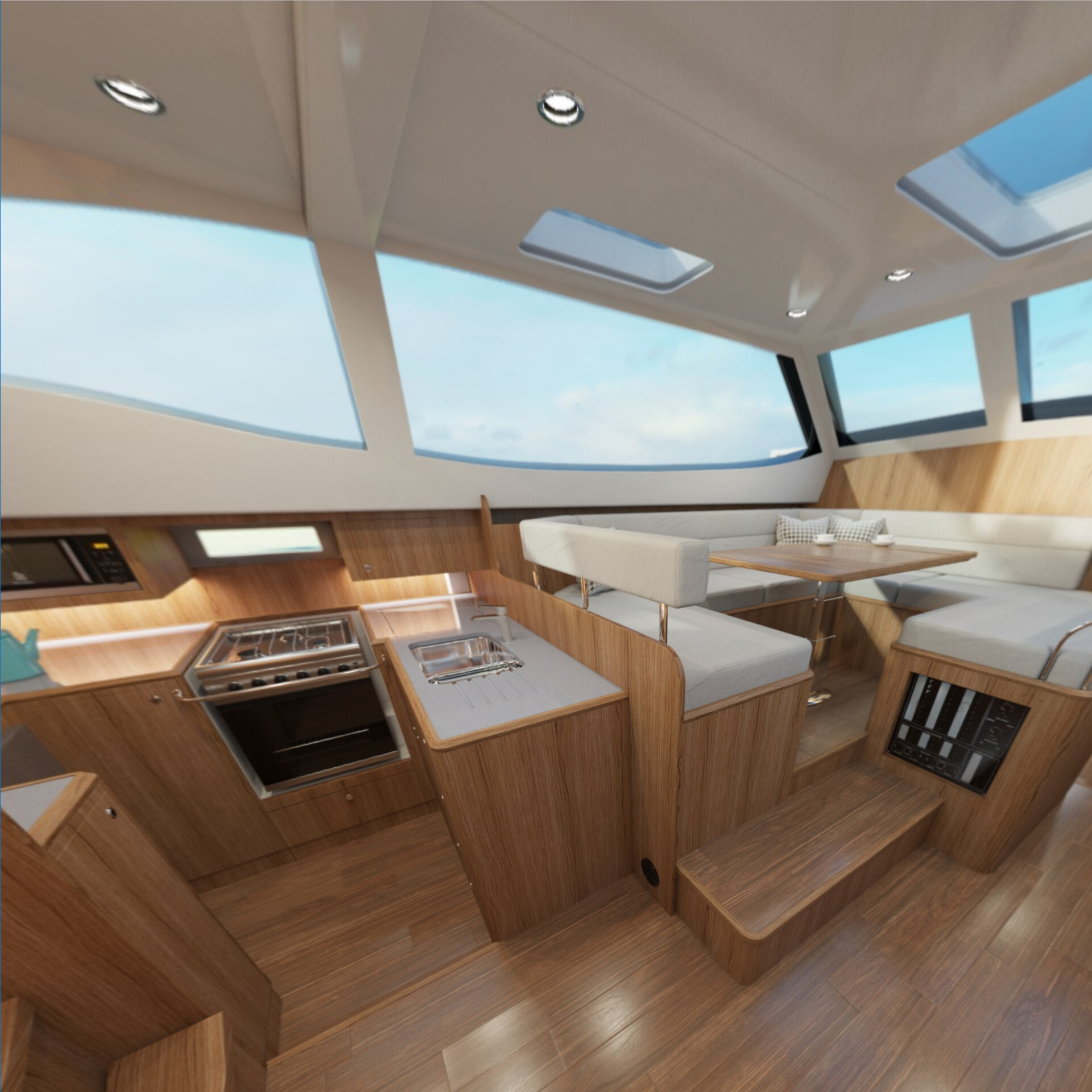 ArtStation - Discovery Yachts - Southerly 480