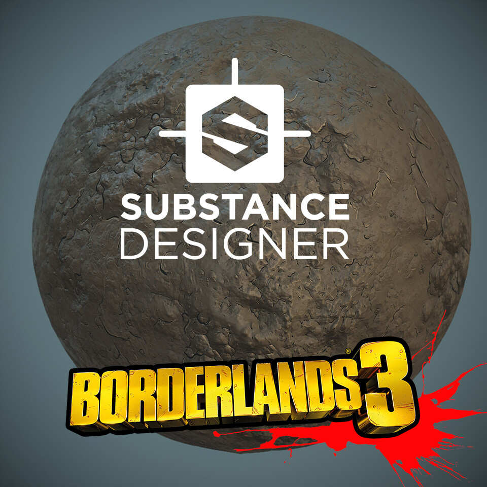ArtStation - Borderlands 3 Procedural terrain clumpy mud